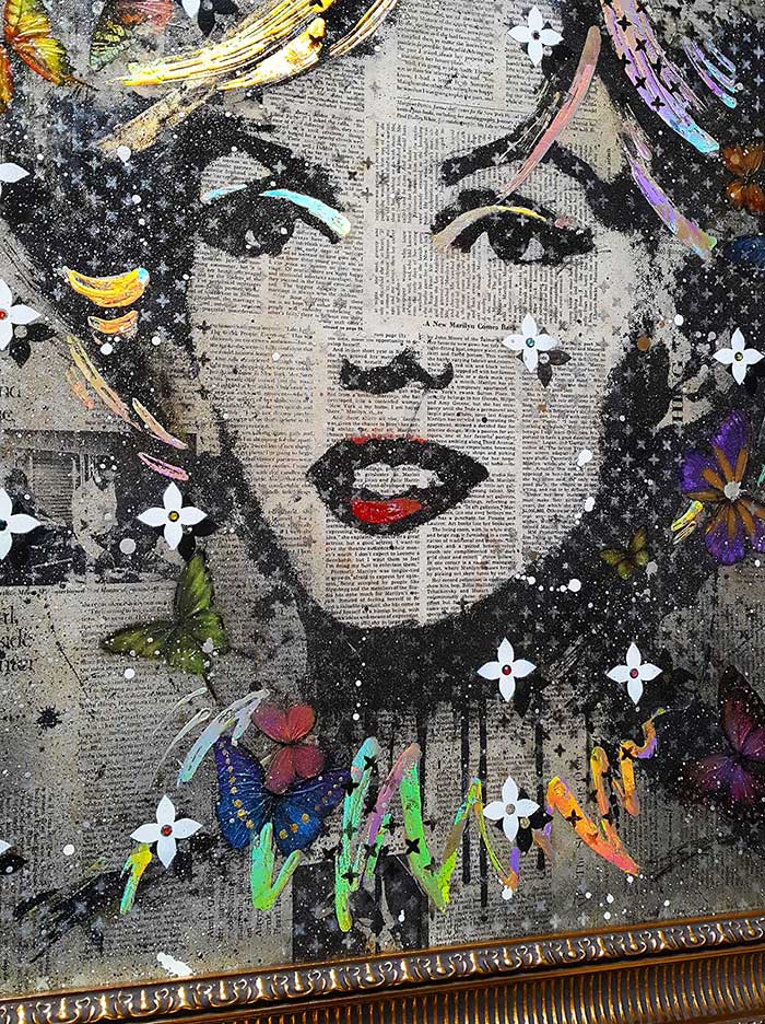 Marilyn Monroe Akrylnegler